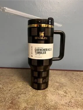 Stanley | Other | Authentic Black And Gold Lv Damier Stanley | Poshmark